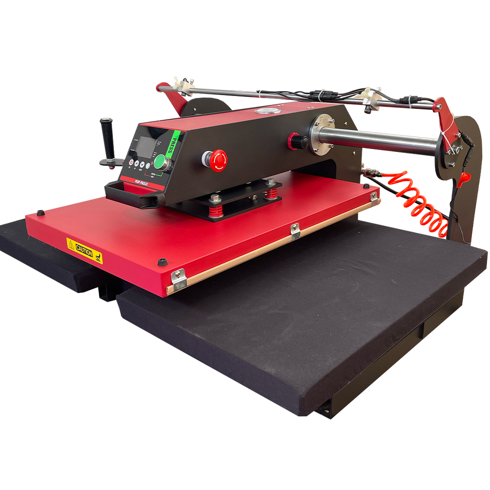 Professional Dual Heat Press Machine 60x40cm – Full Auto Pneumatic | P ...